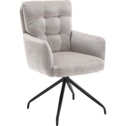 Home Affaire Esszimmerstuhl &raquo;Sant Tropez&laquo; (Set) 2 Stk. grau B/H/T: 60cm x 92cm x 67cm, 2 Stk., uni, 2er Set