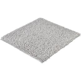 Kleine Wolke Badematte &raquo;Dana, Badvorleger, Badezimmer Teppich&laquo; H&ouml;he 25 mm rutschhemmend beschichtet fu&szlig;bodenheizungsgeeignet Badteppich, Uni Farben, quadratisch & 