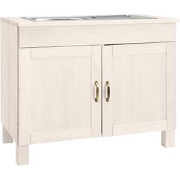 Home Affaire Sp&uuml;lenschrank &raquo;Alby&laquo; Breite 100 cm, 1 Fach wei&szlig; B/H/T: 100cm x 85cm x 60cm