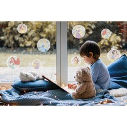 Komar Fensterbild &raquo;Fenstersticker - Princess Kindness - Gr&ouml;&szlig;e 30 x 30 cm&laquo; 34 x 30 cm, 2 Bogen bunt Kunststoff B/L: 30cm x 30cm