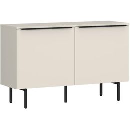 Tom Tailor HOME Kommode Sideboard mit 2 T&uuml;ren, Softclose,viel Stauraum mit Farbkick Holzwerkstoff, Melamin, Spanplatte B/H/T: 110cm x 72cm x 42cm, 