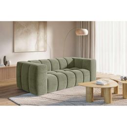 homsy by Ana Johnson 3-Sitzer &raquo;&raquo;L&laquo; BOUBELLE Design-Sofa, Bubble-Optik, Breite 217 cm&laquo; hoher Sitzkomfort dank Wellenunterfederung, L Sitztiefe 63 cm 