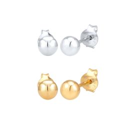 Elli Ohrringe 'Geo', Bi Color Damen Gr&ouml;&szlig;e One Size gold / silber