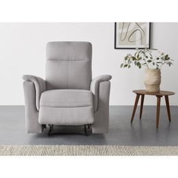 OTTO home Relaxsessel &raquo;Southbrook, TV-Sessel mit Schlaffunktion, Wohnzimmer, Funktionssessel&laquo; mit manueller und elektrischer Relaxfunktion grau 