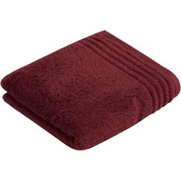 Vossen Handtuch &raquo;Vienna Style Supersoft&laquo; Supersoft Baumwolle orange Webfrottier, Baumwolle B/L: 50cmx100cm, 2 Stk., Webfrottier