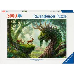 Ravensburger Puzzle &raquo;Der Walddrache erwacht&laquo; Made in Germany bunt Pappe Einheitsgr&ouml;&szlig;e
