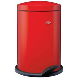 Wesco M&uuml;lleimer &raquo;116 Alpha&laquo; 1 Beh&auml;lter Tretabfallsammler, 13 Liter rot Stahlblech B/H/T: 30cm x 42,5cm x 30cm, 13 l