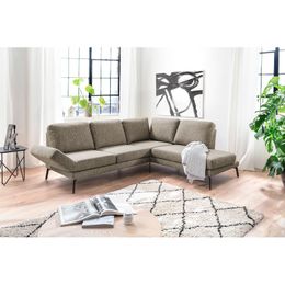 3C Candy Ecksofa &raquo;Kairo Multifunktion-Sofa, bequem und viele Komfortfunktionen, L-Form&laquo; inklusive Drehsitz-, Armlehnen- und R&uuml;ckenverstellung braun 54