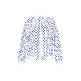 Beach Budz Jacke Damen Gr&ouml;&szlig;e M blau / wei&szlig; Sommerjacke