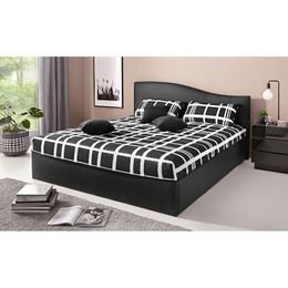 Westfalia Schlafkomfort Tagesdecke schwarz Polyester B/L: 210cm x 220cm
