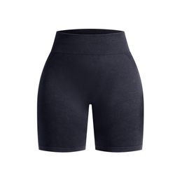 Smilodox Batik Acid Vera Scrunch Shorts Damen Gr&ouml;&szlig;e XS schwarz