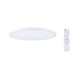 Paulmann LED Panel &raquo;Atria Shine 3000K IP20 rund RGB+ dimmbar&laquo; LED-Modul 1 Stk. Tageslichtwei&szlig; Farbwechsler, Farbsteuerung wei&szlig; 1, &Oslash; 40cm H: 2,5cm, 1 Stk.