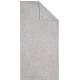 Dyckhoff Handtuch &raquo;Deep Harmony Element&laquo; 15% Hanf silber Frottier, Obermaterial: 85% Baumwolle, 15% Hanf B/L: 50cmx100cm, 1 Stk., Frottier