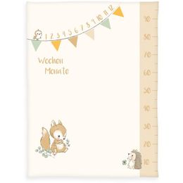 Baby Best Babydecke mit liebevollem Motiv bunt Polyester B/L: 75cm x 100cm