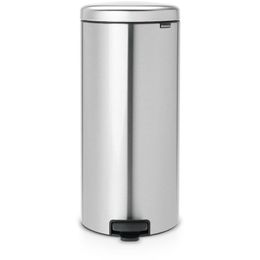 Brabantia M&uuml;lleimer &raquo;NewIcon Treteimer, 30L&laquo; sanft schlie&szlig;ender Deckel, mit leichter Pedalbedienung silber Kunststoff, Metall B/H/T: 29,3cm x 67,9cm x 38cm, 30 