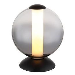 Globo LIGHTING Tischleuchte &raquo;LACY&laquo; LED-Modul 1 Stk. Warmwei&szlig; Tischlampe Nachttischlampe Deko-Tischleuchte Schlafzimmer &Oslash; 18cm H: 21cm, 1 Stk.