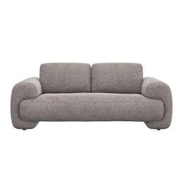 FLEXLUX 2,5-Sitzer &raquo;Molino Designsofa, Polstersofa, Einzelsofa, Couch&laquo; Kaltschaum & Stahl-Wellen f&uuml;r erstklassigen Sitzkomfort, F&uuml;sse Schwarz beige 