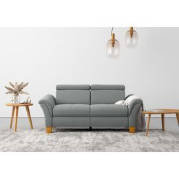 OTTO home 2,5-Sitzer &raquo;Lindgren&laquo; wahlweise mit TV-Funktion, links oder beidseitig, Kopfteilverstellung grau 100% Polyester B/H/T: 185cm x 84cm x 93cm, 
