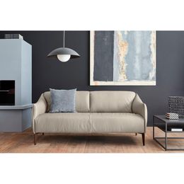 W.Schillig 2,5-Sitzer &raquo;sally Designsofa, Loungesofa, bequem, schmale Armlehnen, Breite 194cm&laquo; mit Metall-Winkelf&uuml;&szlig;en in Bronze pulverbeschichtet, 