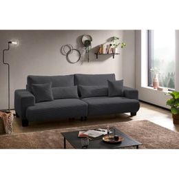 exxpo - sofa fashion Big-Sofa &raquo;Big Ayo, Megasofa, toller Sitzkomfort, modern & zeitlos, Cord Bezug&laquo; inkl. loser R&uuml;cken- und Zierkissen, frei im Raum 