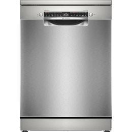 Bosch Standgeschirrsp&uuml;ler Serie 4 &raquo;SMS4EVI08E&laquo; 14 Ma&szlig;gedecke Automatische T&uuml;r&ouml;ffnung f&uuml;r mehr Effizienz silber Die VarioSchublade bietet mit extra 
