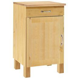 Home Affaire Unterschrank &raquo;Alby&laquo; Breite 50 cm, 1 T&uuml;r, 1 Schublade beige B/H/T: 50cm x 85cm x 50cm