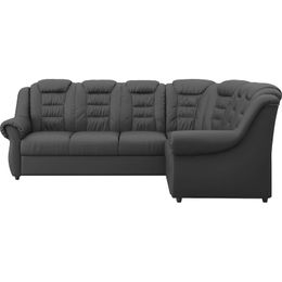 OTTO home Ecksofa &raquo;Boston L-Form&laquo; mit hoher R&uuml;ckenlehne, wahlweise mit Schlaffunktion & Stauraum braun 64% Polyurethan, 25% Polyester, 11% Baumwolle B
