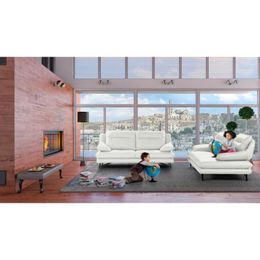 Calia italia 3-Sitzer &raquo;Cezanne, italienisches Design trifft erstklassigen Sitzkomfort, Leder&laquo; Edles Designsofa in besonders langlebigen & 