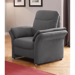 Home Affaire Sessel &raquo;Tahoma&laquo; Federkern-Polsterung, in 3 Bezugsqualit&auml;ten grau Luxus-Microfaser ALTARA NUBUCK (100% Polyester);Struktur weich (92% 