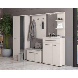 OTTO home Garderoben-Set &raquo;Opera Flurm&ouml;bel, Dielenm&ouml;bel, Diele, Garderobe, Garderobenm&ouml;bel&laquo; Komplett-Set, Sie k&ouml;nnen die Elemente des Sets individuell 