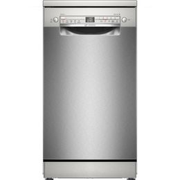 Bosch Standgeschirrsp&uuml;ler Serie 2 &raquo;SPS2HMI42E&laquo; 10 Ma&szlig;gedecke Mit 3-fach Rack Matic & 2 Spr&uuml;harmen im Oberkorb silber Die Tab-Count Funktion der Home 