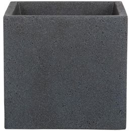 Scheurich Blumentopf &raquo;30/240 C-CUBE&laquo; schwarz B/H/T: 38cm x 33cm x 38cm