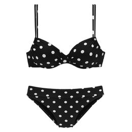 Lascana Bikini-Oberteil in Schwarz - 78% | Gr&ouml;&szlig;e 40C-Cup | Damen-bademode