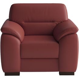 Sit & More sit&more Sessel &raquo;Montego&laquo; mit Federkern braun NaturLEDER , B/H/T: 106cm x 88cm x 90cm