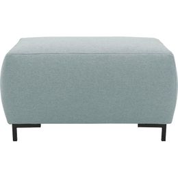 LOOKS by Wolfgang Joop Hocker &raquo;Looks VI&laquo; gerade Linien, in 2 Bezugsqualit&auml;ten blau 100% Polyester B/H/T: 88cm x 44cm x 68cm, Struktur fein