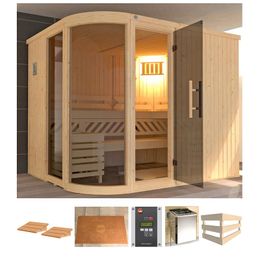 Weka Sauna &raquo;Sara 2&laquo; 9 kW Ofen mit ext. Steuerung beige Saunaofen, externe Steuerung, 9 kW