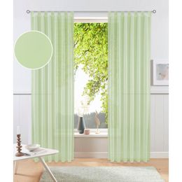 OTTO home Gardine &raquo;XANA&laquo; Schlaufen 1 Stk. tlg. Bestseller, einfarbig, 1 Schal, pflegeleicht, preiswert! Voile, Polyester 245cm, Schlaufen, 145cm