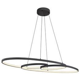 Globo LIGHTING LED Pendelleuchte &raquo;SPIRA&laquo; LED-Modul H&auml;ngelampe/H&auml;ngeleuchte/Wohnzimmer/Esstisch/elegant H: 120cm
