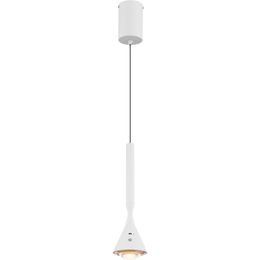 Globo LIGHTING H&auml;ngeleuchte &raquo;LUCINDA&laquo; LED-Modul 1 Stk. Akku H&auml;ngeleuchte f&uuml;r Wohn- & Esszimmer wei&szlig; 1, &Oslash; 9,9cm H: 150cm, 1 Stk.