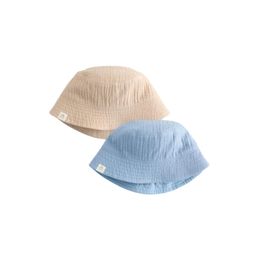 next Hut Jungen Gr&ouml;&szlig;e 47 sand / hellblau