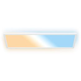 B.K.LICHT LED Panel &raquo;SHALLOW&laquo; LED-Board 1 Stk. Neutralwei&szlig; 58x20x3 cm, Badlampe, Badezimmer, K&uuml;che, Wohnzimmer 1, H: 3cm, 1 Stk.