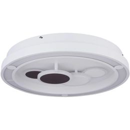 Globo LIGHTING LED Deckenleuchte &raquo;KOLLI&laquo; LED-Modul 1 Stk. warmwei&szlig; - kaltwei&szlig; Deckenlampe, Acryl, rund, Durchmesser 48cm, Wohnzimmer wei&szlig; 1 Stk.