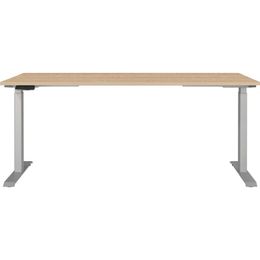 Germania Schreibtisch &raquo;Jet&laquo; B/H/T: 180cm x 72cm x 80cm, Gestellfarbe silber