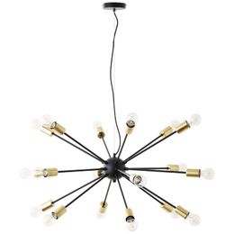 Brilliant Pendelleuchte &raquo;Dree&laquo; E27 H&ouml;he 140 cm, &Oslash; 90,5 cm, E27, Metall schwarz 18, &Oslash; 90,5cm