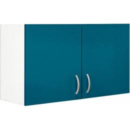 Wiho-K&uuml;chen wiho K&uuml;chen H&auml;ngeschrank &raquo;Flexi&laquo; Breite 100 cm breit blau B/H/T: 100cm x 56cm x 35cm