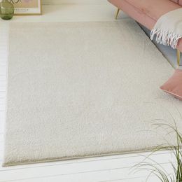 OTTO home Hochflor-Teppich &raquo;Yvaine, auch als L&auml;ufer erh&auml;ltlich&laquo; rechteckig 25 mm H&ouml;he Langflor, Shaggy, dichter weicher Hochflor, meliert, Wohnzimmer 