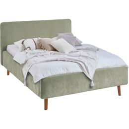 Meise M&ouml;bel meise.m&ouml;bel Polsterbett &raquo;Mattis&laquo; Topseller, wahlweise mit Bettkasten Liegefl&auml;che L&auml;nge B: 200cm x 140cm, Webstoff Ohne Bettkasten, H&ouml;he Bett: 105cm 