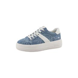 Mustang Sneaker Damen Gr&ouml;&szlig;e 42 blue denim / white denim Sommerschuhe