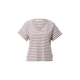 s.Oliver T-Shirt Damen Gr&ouml;&szlig;e S bordeaux / wei&szlig;