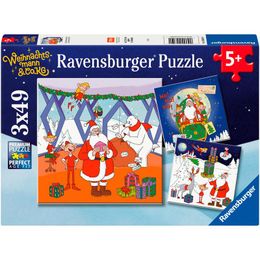 Ravensburger Puzzle &raquo;Weihnachtsmann & Co. KG&laquo; Made in Europe Einheitsgr&ouml;&szlig;e Puzzle